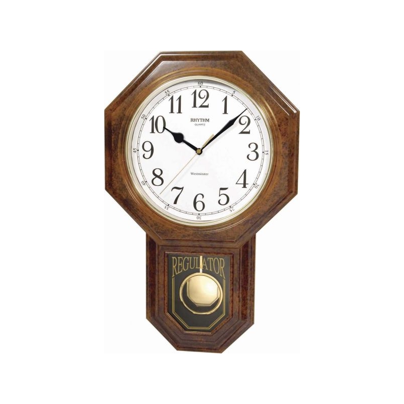 Pendulum Clock RHYTHM Japan Quartz